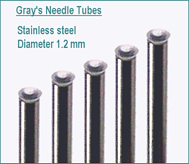 NEEDLE TUBES - Fine Stainless Steel Fly Tying Tubes for Making Salmon ...